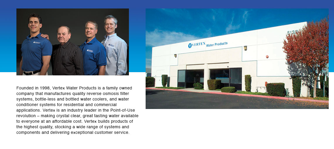 About Vertex - Vertex Water ProductsVertex Water Products